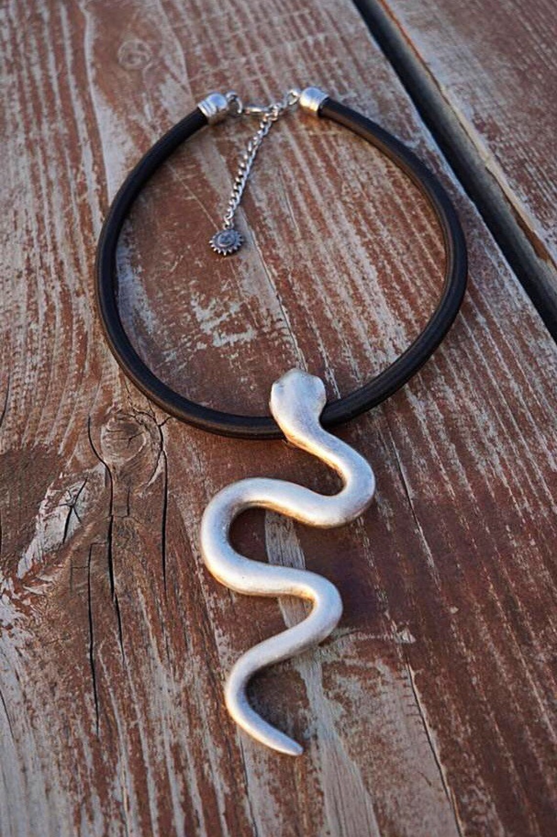 Silver Snake Necklace Snake Jewelry Kundalini Jewelry Snake | Etsy