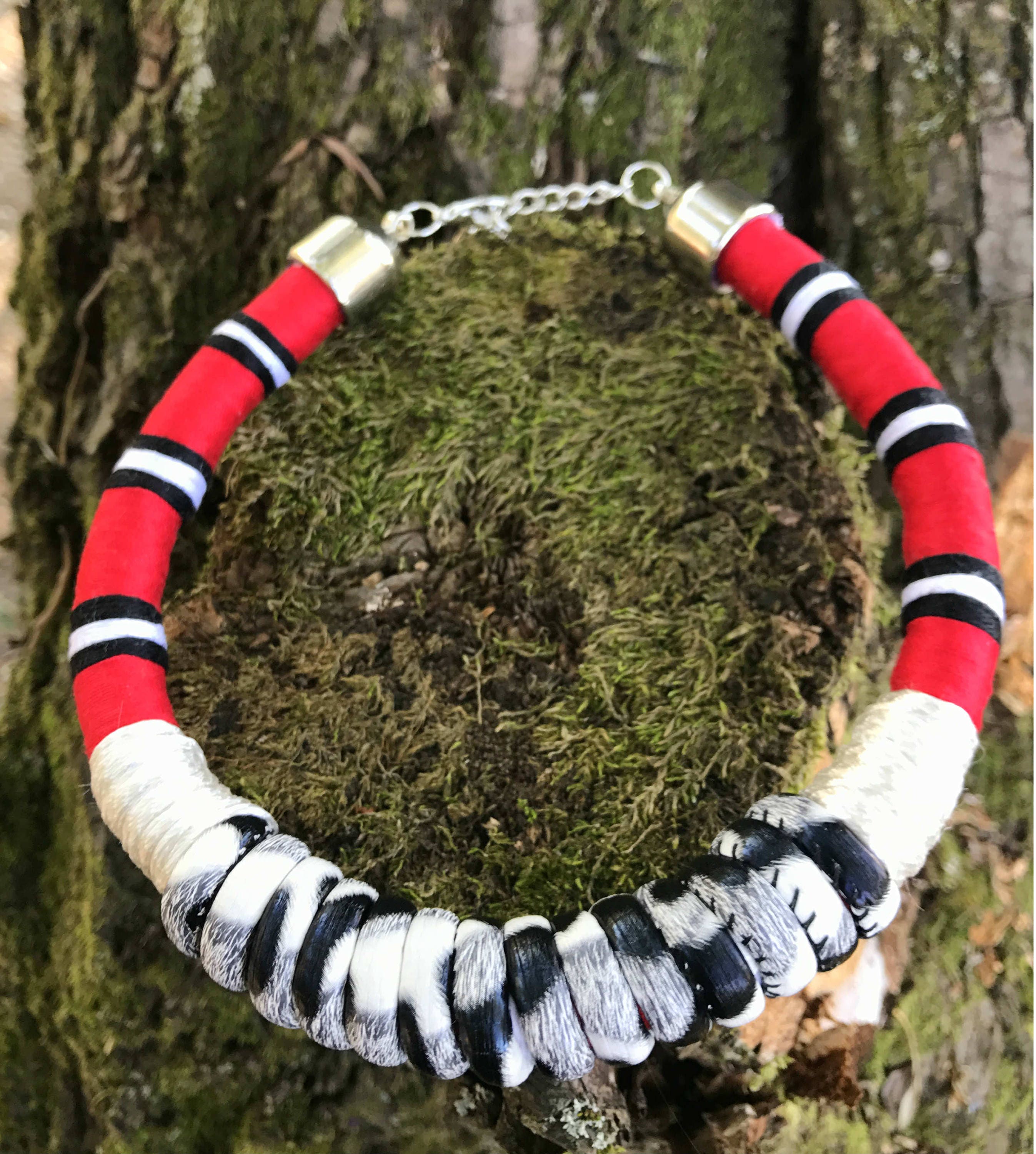 Red Snake Necklace Python Jewelry Serpent Necklace Snake - Etsy