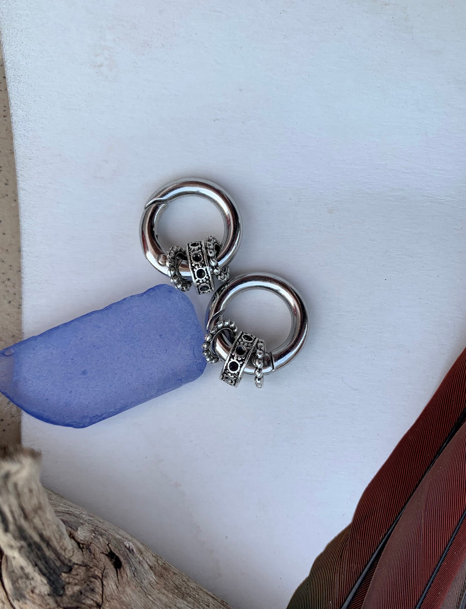 6g Earweights Hoop Ear Plugs Dangle Ear Weights 6g Ear | Etsy