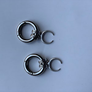 6g Earweights, Hoop Ear Plugs, Dangle Ear Weights, 6g Ear Gauge, Ear ...