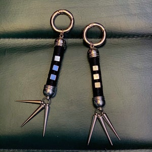 Thread Wrapped Earweights, Goth Ear Weights, Punk Rock Earweights ...