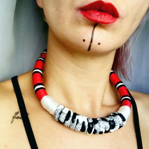 Red Snake Necklace Python Jewelry Serpent Necklace Snake - Etsy