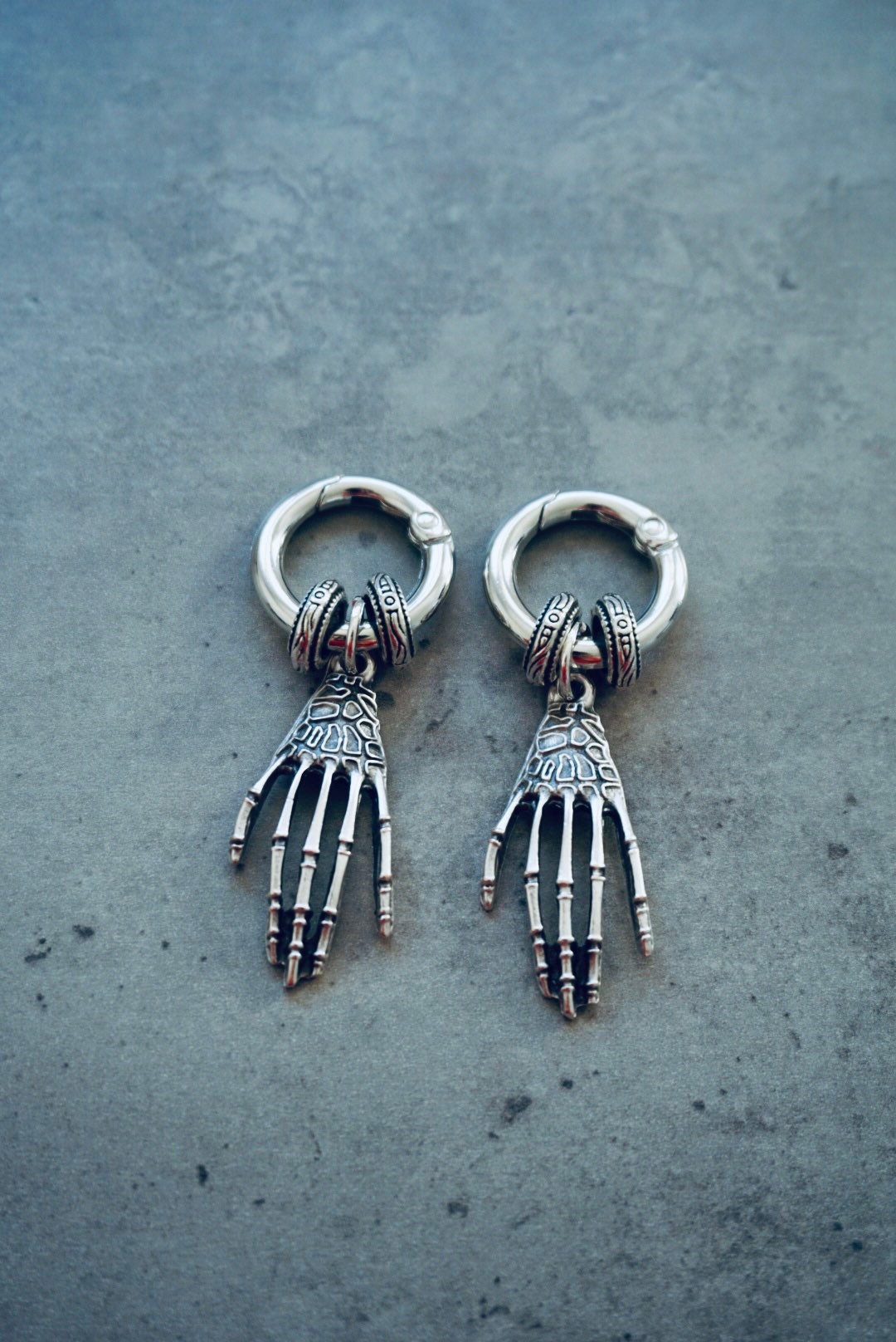 Earweights 6g Dangle Ear Weights, Tribal Ear Gauge, Silver Ear Weights ...