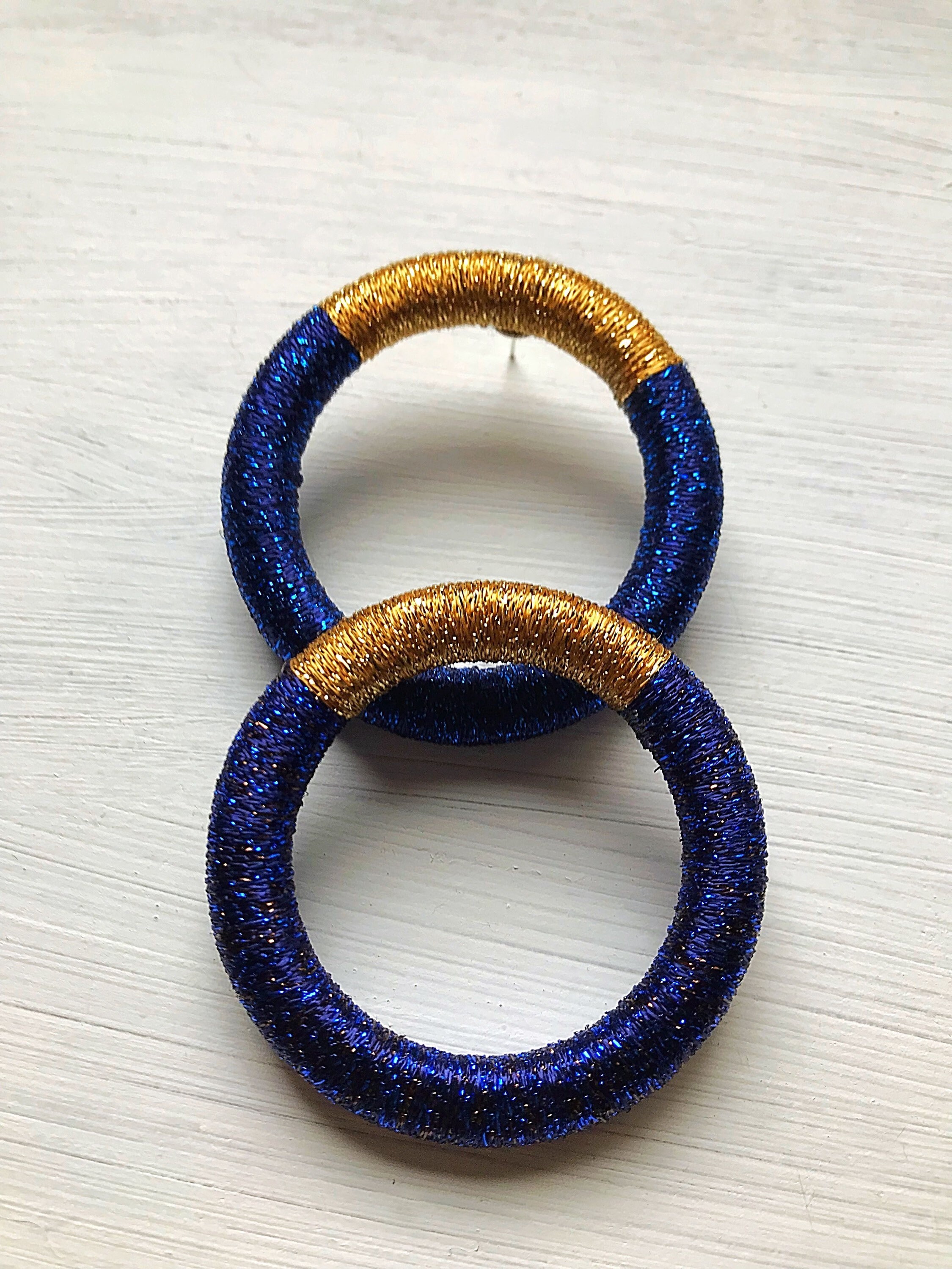 Round Statement Earrings African tribal Earrings Big | Etsy