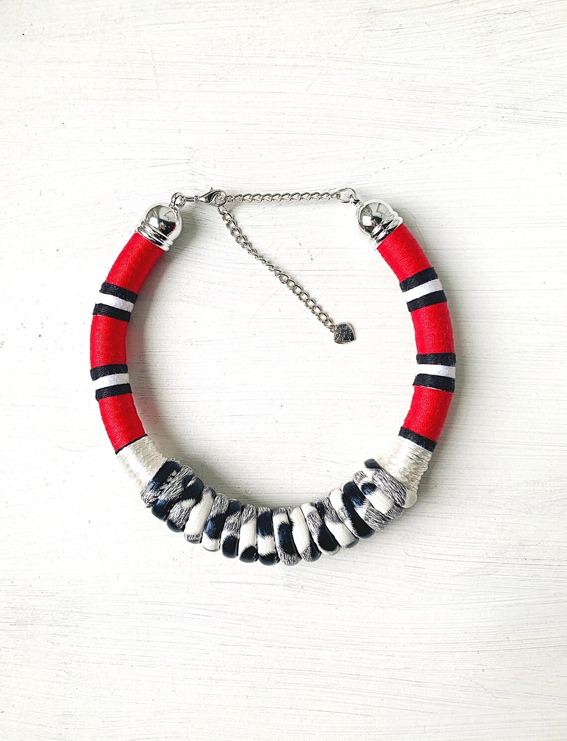 Red Snake Necklace Python Jewelry Serpent Necklace Snake - Etsy