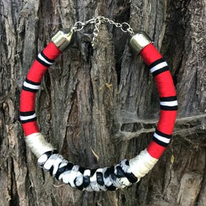 Red Snake Necklace Python Jewelry Serpent Necklace Snake - Etsy