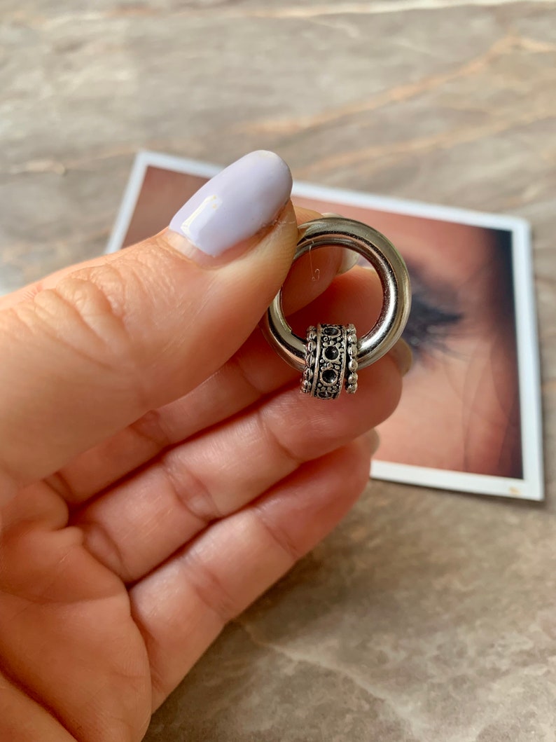 6g Earweights Hoop Ear Plugs Dangle Ear Weights 6g Ear | Etsy