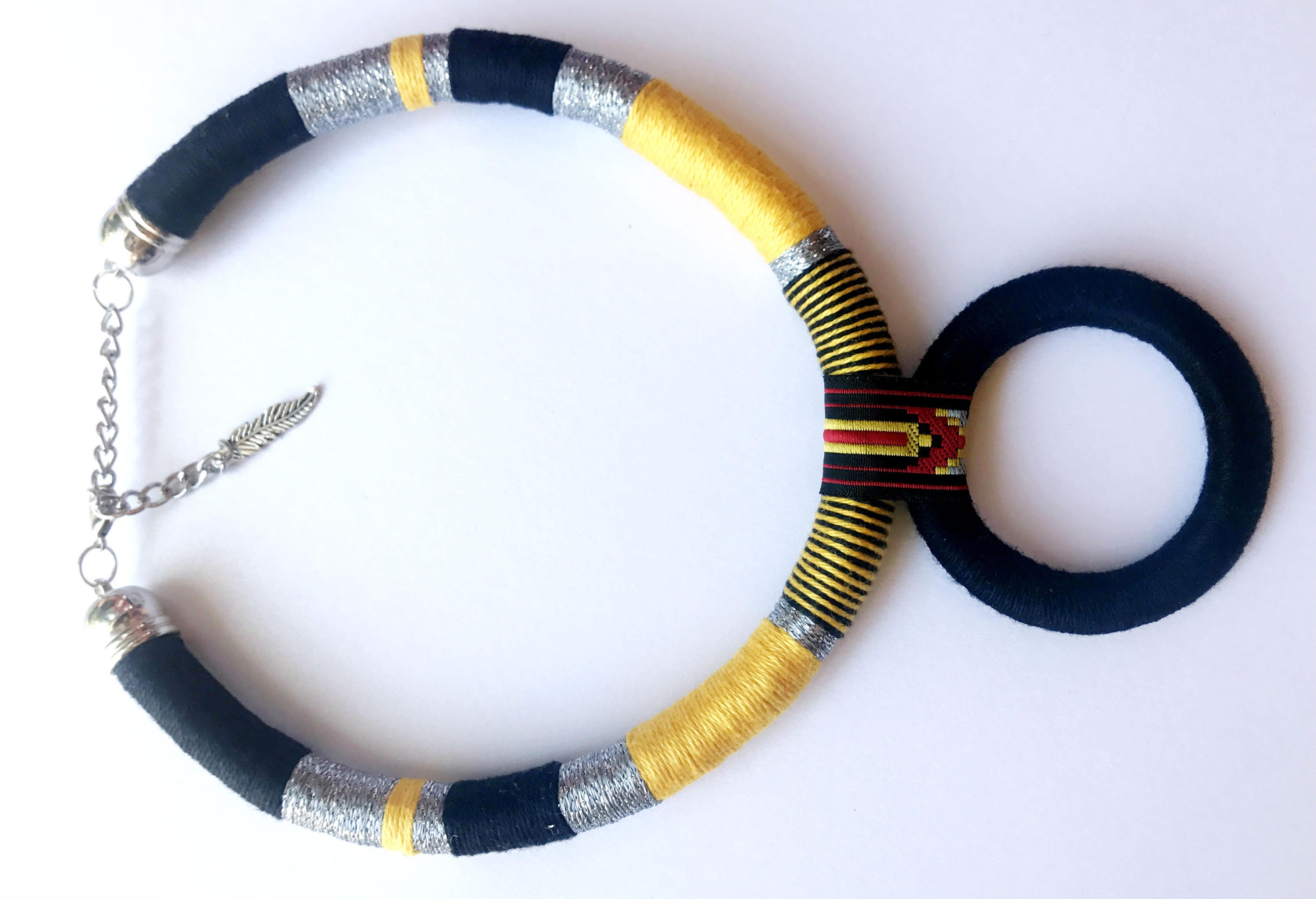 Tribal Choker Rope Necklace Statement Necklace Choker | Etsy