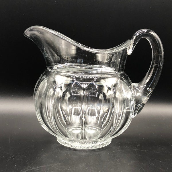 Heisey Glass Pitcher - Etsy