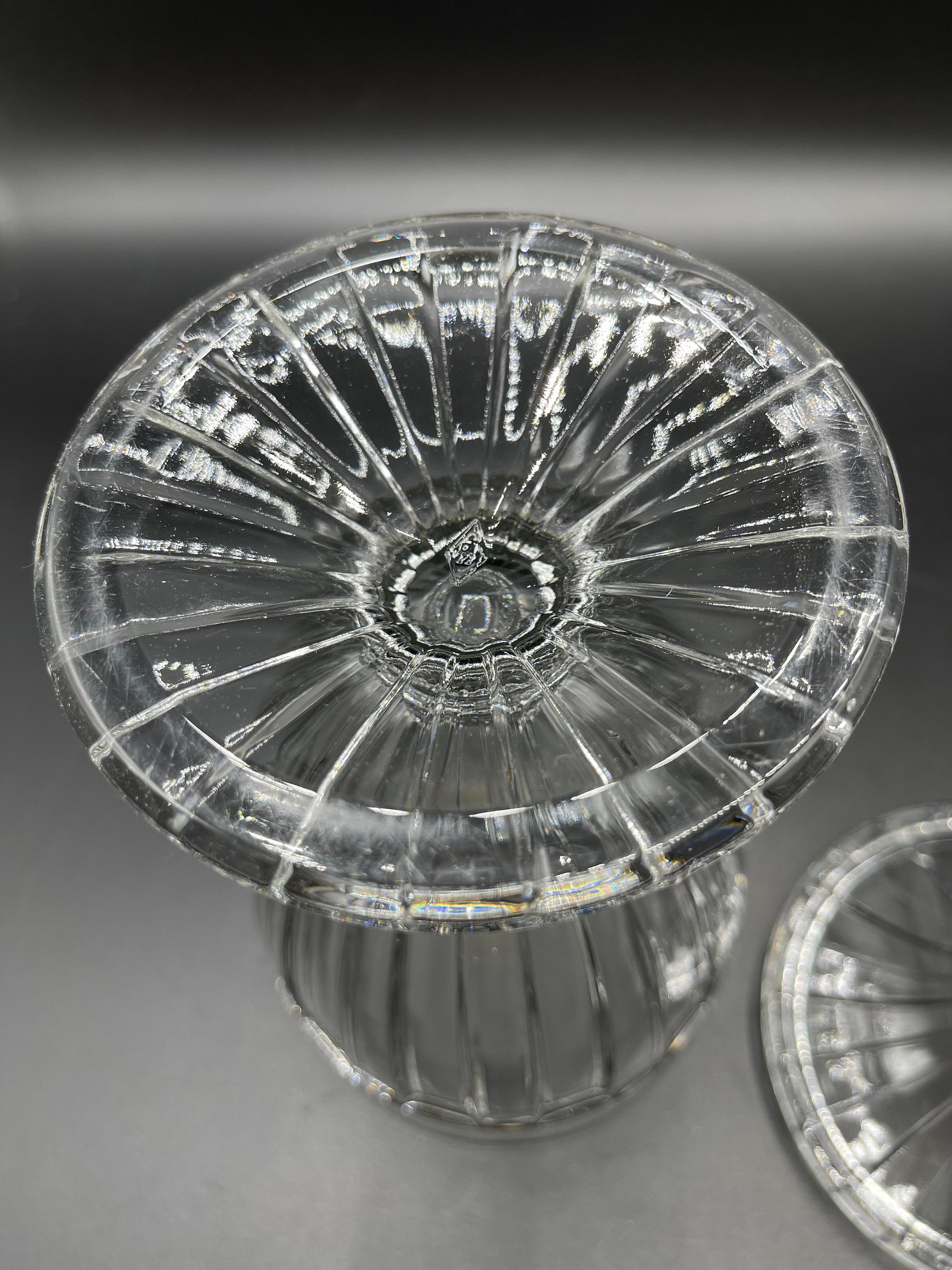 Vintage Candy Jar Heisey Recessed Panel in Crystal - Etsy