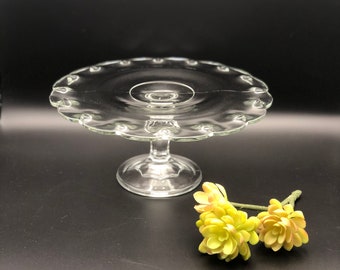 Indiana Glass Cake Stand | Etsy