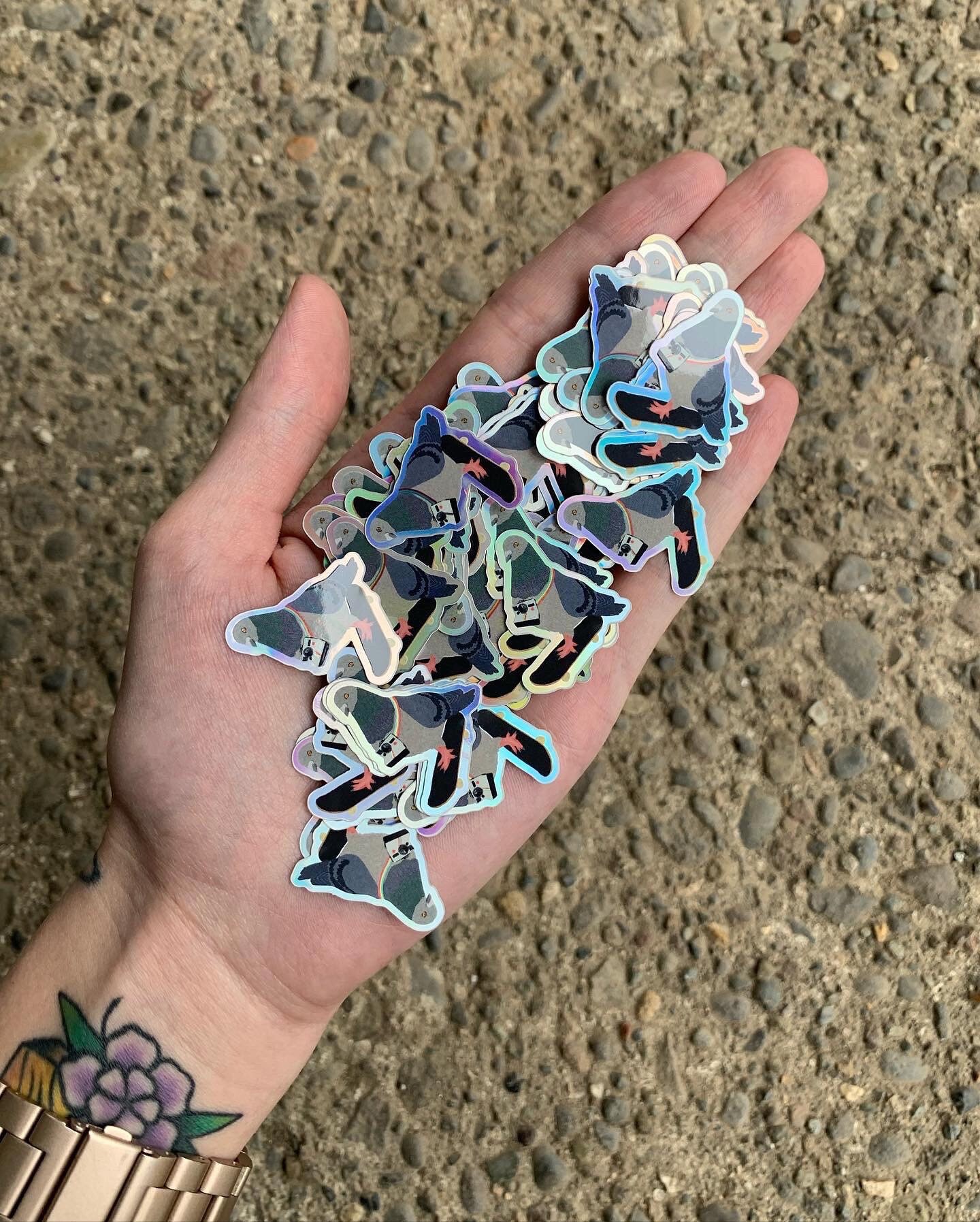 Coo Guy Holographic Vinyl Sticker - Etsy