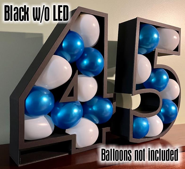 3D Marquee LED Numbers, Letters and Symbols - Etsy