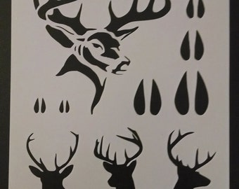 Hunting stencils | Etsy
