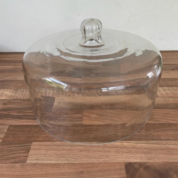 Glass Cake Dome - Etsy