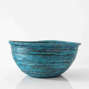 Colourful Baskets From Recycled Paper / Handmade Bowls / Decorative ...
