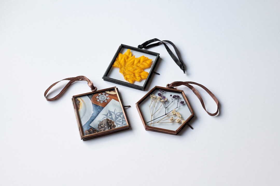 Wall Hanging Frame / Mini Picture Frame Ornaments / Small Hanging Glass ...
