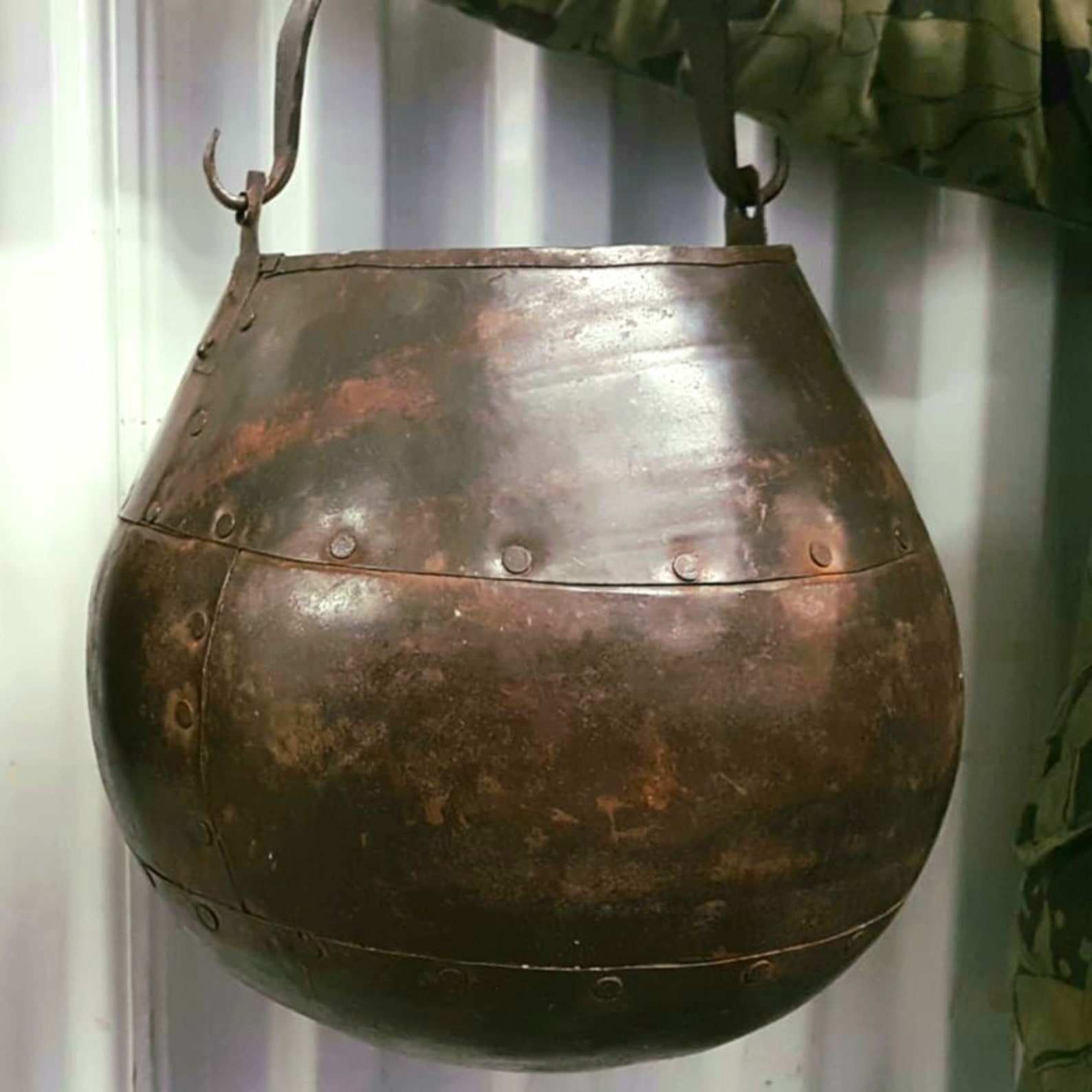 Rustic Hanging Planter With Handle sinduri / Made - Etsy