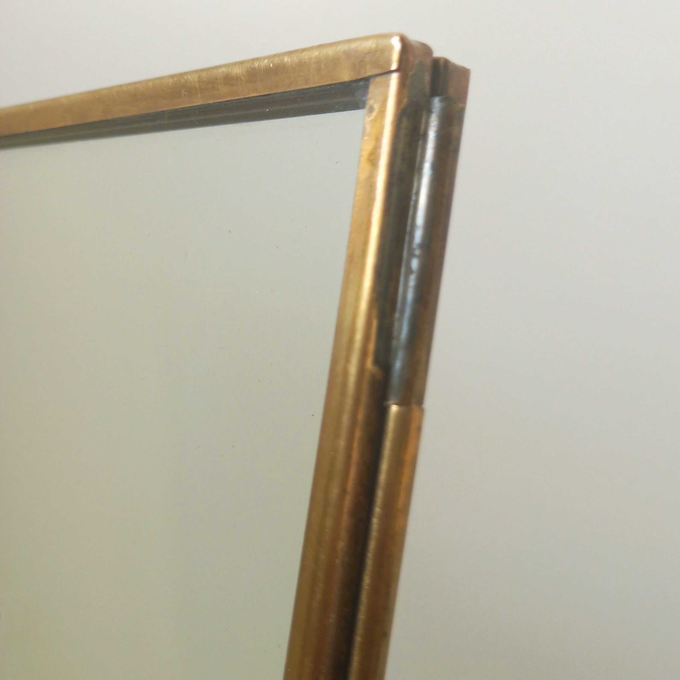 Pure Brass Photo Frame / Recycled Glass and Brass Photo Frames - Etsy UK