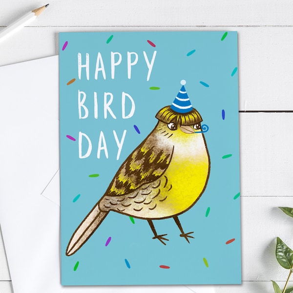 Bird Pun Greeting Cards - Etsy