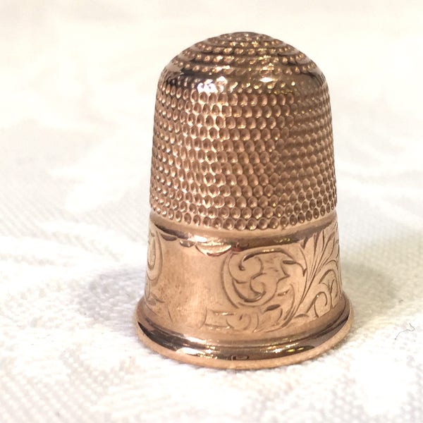 Antique Thimble - Etsy