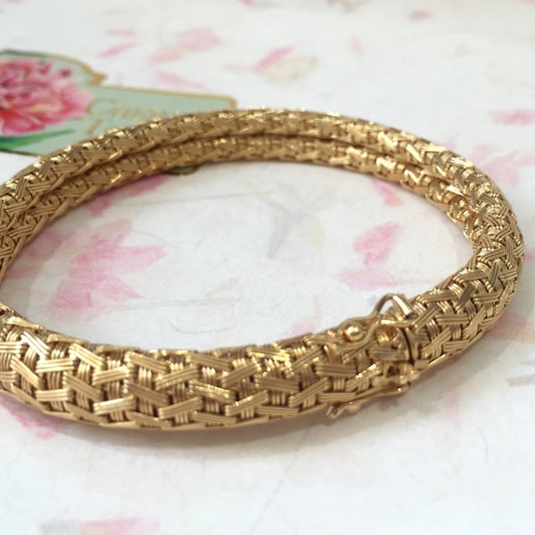 Italian Bracelet 18k - Etsy