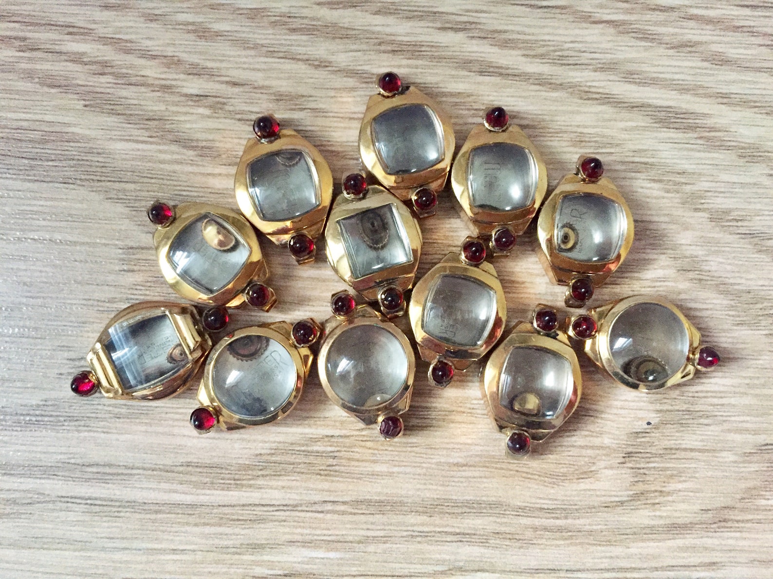 Vintage Watch Cases Crystals Crowns Master Stainless Back - Etsy