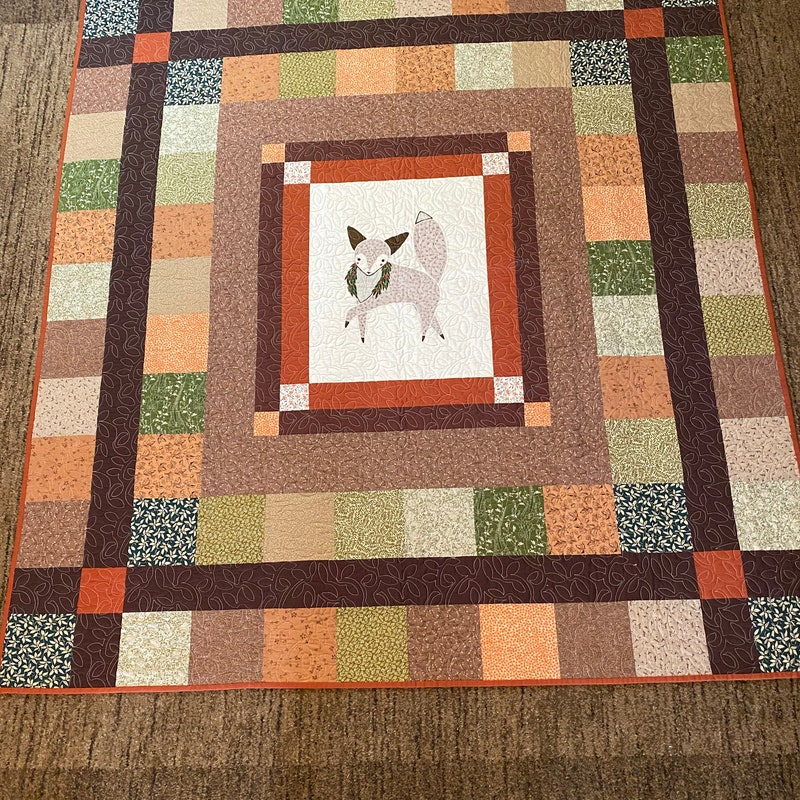 Fox Quilt - Etsy