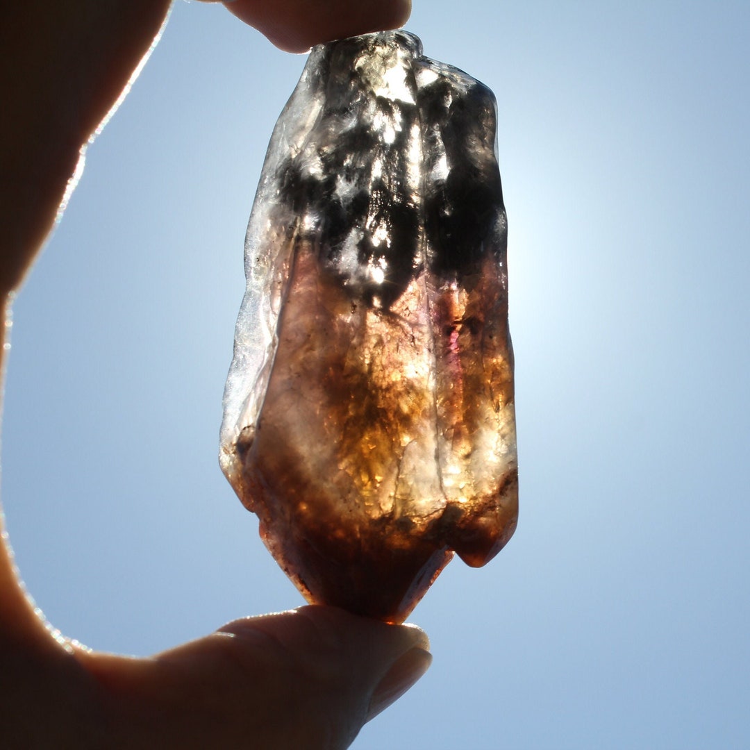 AURALITE-23 TWIN POINT * Crystal Millions of Years Old * Wire Wrapping ...