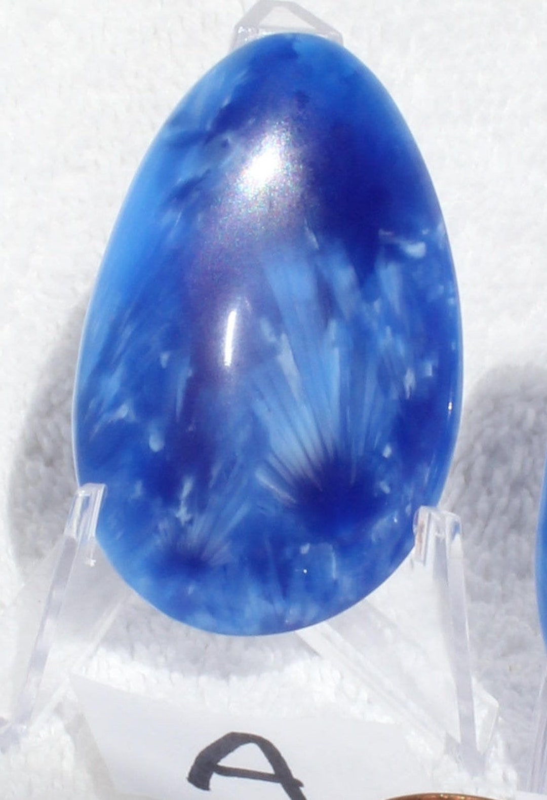 STARBURST STONE CABS Royal Blue W/ Chatoyance (three Cabochon Choices ...