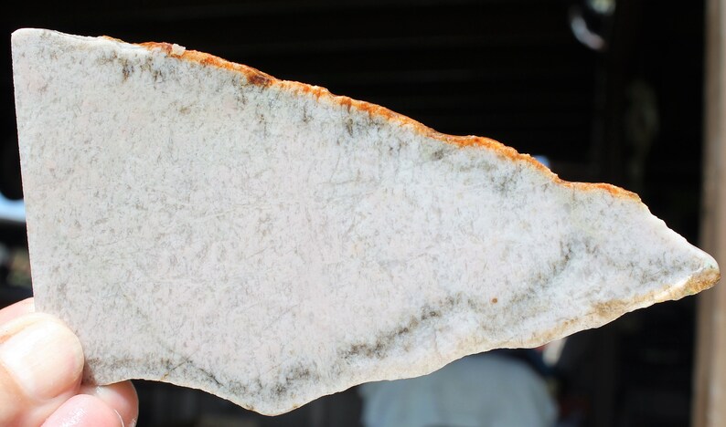 Mutton-fat PINK NEPHRITE JADE Slab Exotic & Rare Rock | Etsy