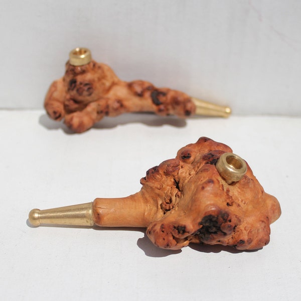Burl Pipe - Etsy