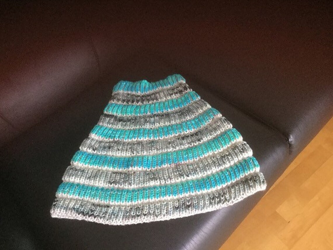 PDF Knitting Pattern Cowl With Bicolor Fishermen's Ribs - Etsy