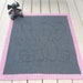 PDF Knitting Pattern DUMBO Blanket in Relief, Easy to Knit - Etsy