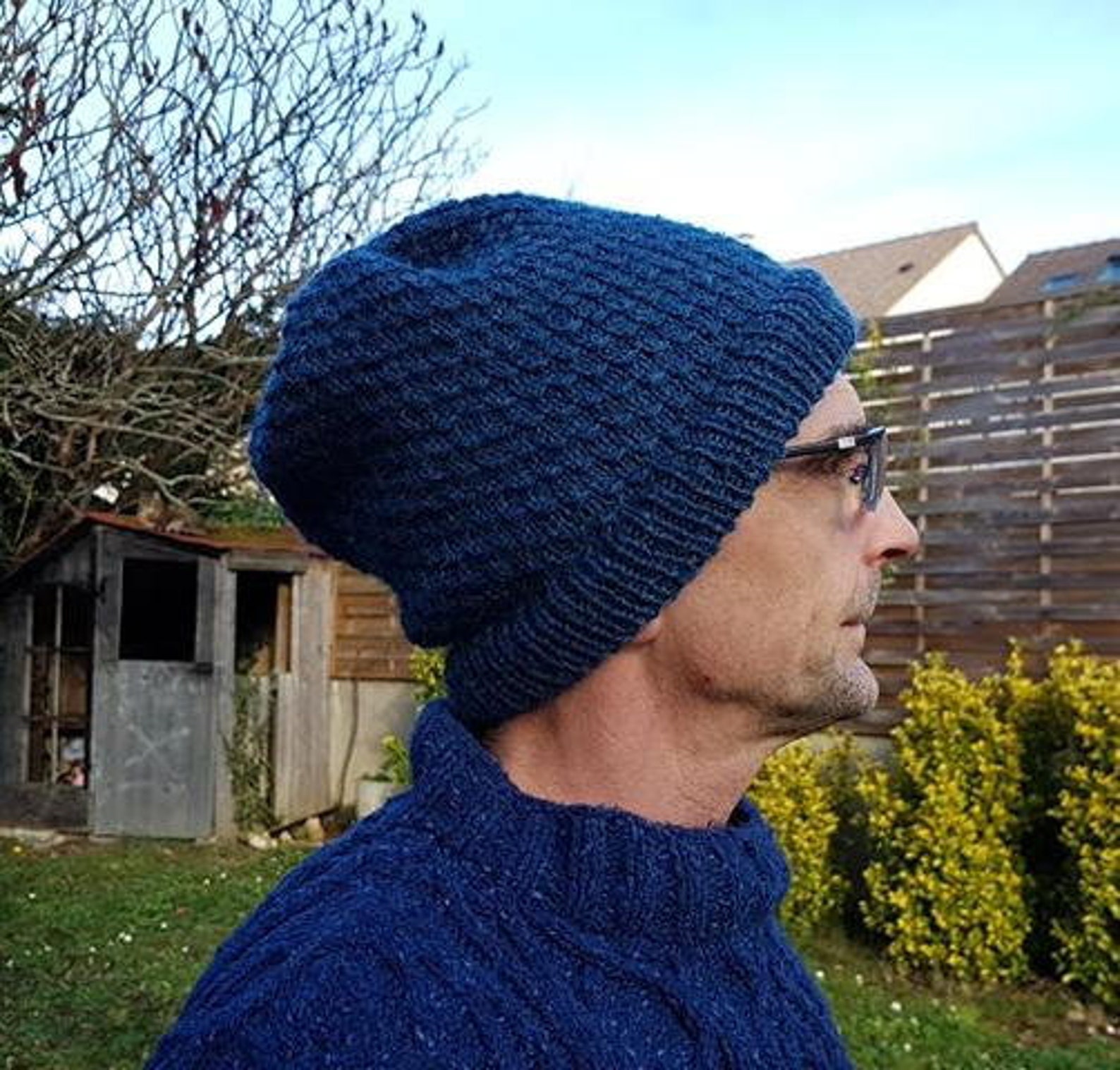 POMME DE PIN pine Cone Pdf Knitting Pattern Hat Beanie - Etsy