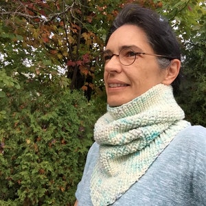 PDF Knitting Pattern Reversible Cowl Snood in Fishermen's Ribs - Etsy