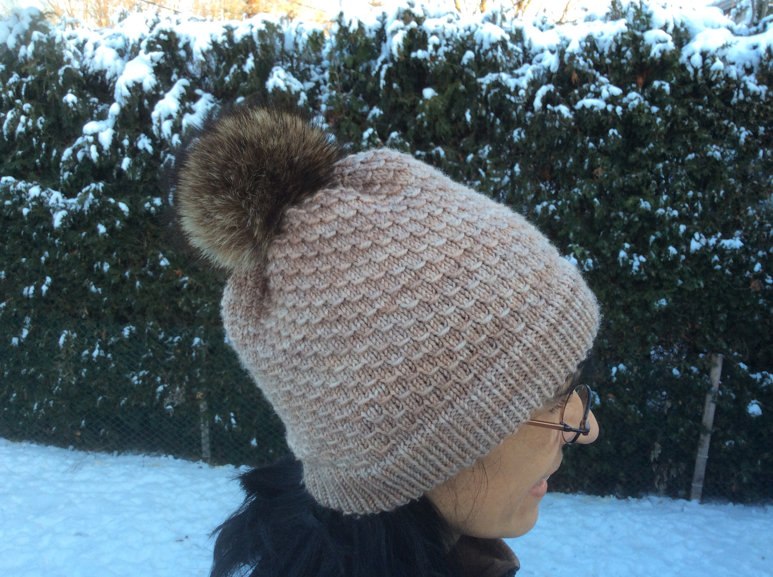 POMME DE PIN (pine Cone) Pdf Knitting Pattern Hat Beanie - Etsy