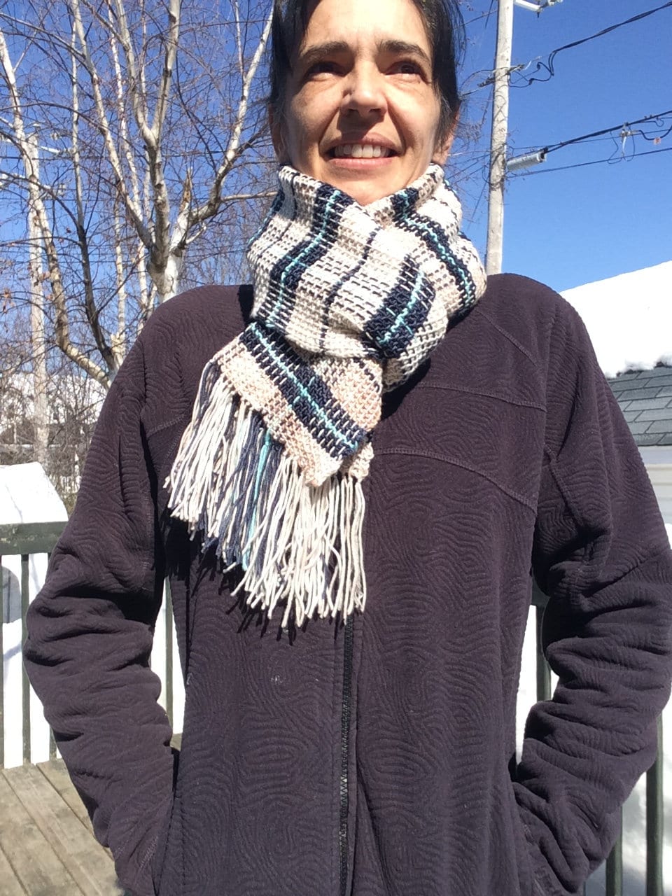 PDF Knitting Pattern Scottish Scarf Perfect for Beginners, Fathers Day ...