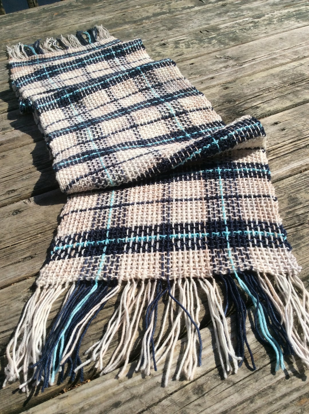 PDF Knitting Pattern Scottish Scarf Perfect for Beginners, Fathers Day ...