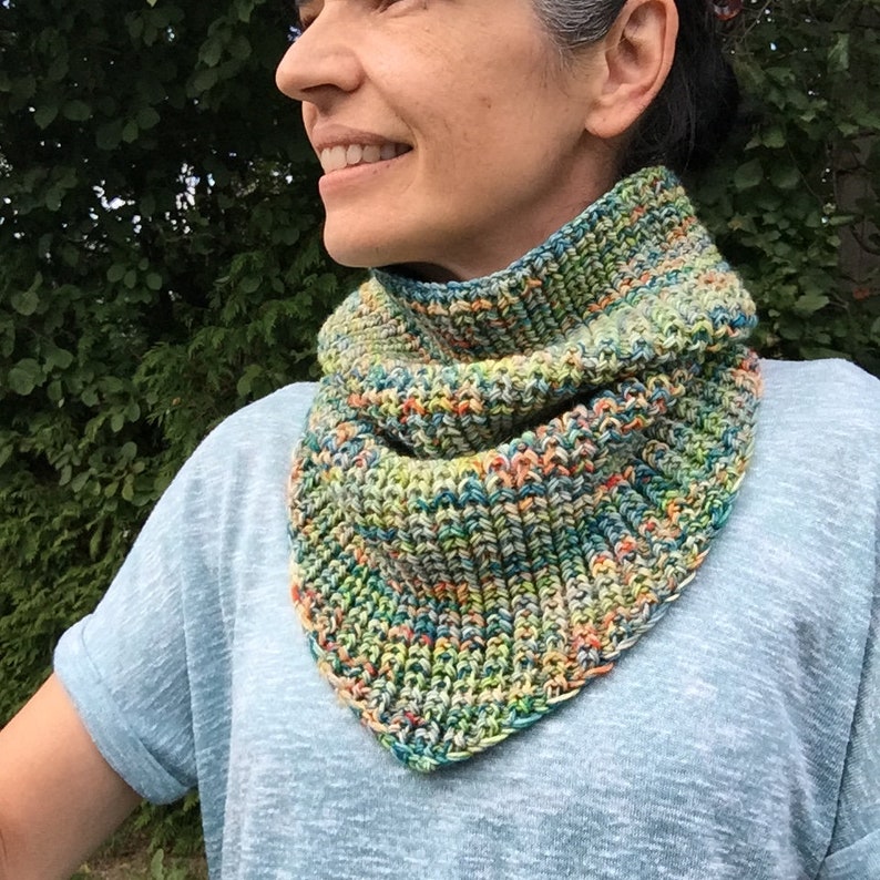 PDF Knitting Pattern Reversible Cowl Snood in Fishermen's - Etsy