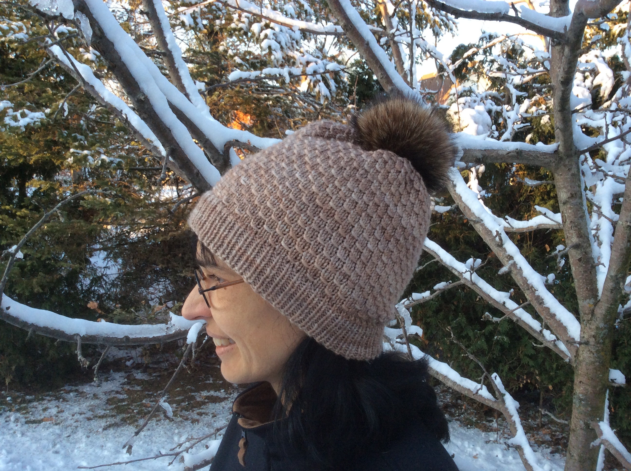 POMME DE PIN (pine Cone) Pdf Knitting Pattern Hat Beanie - Etsy
