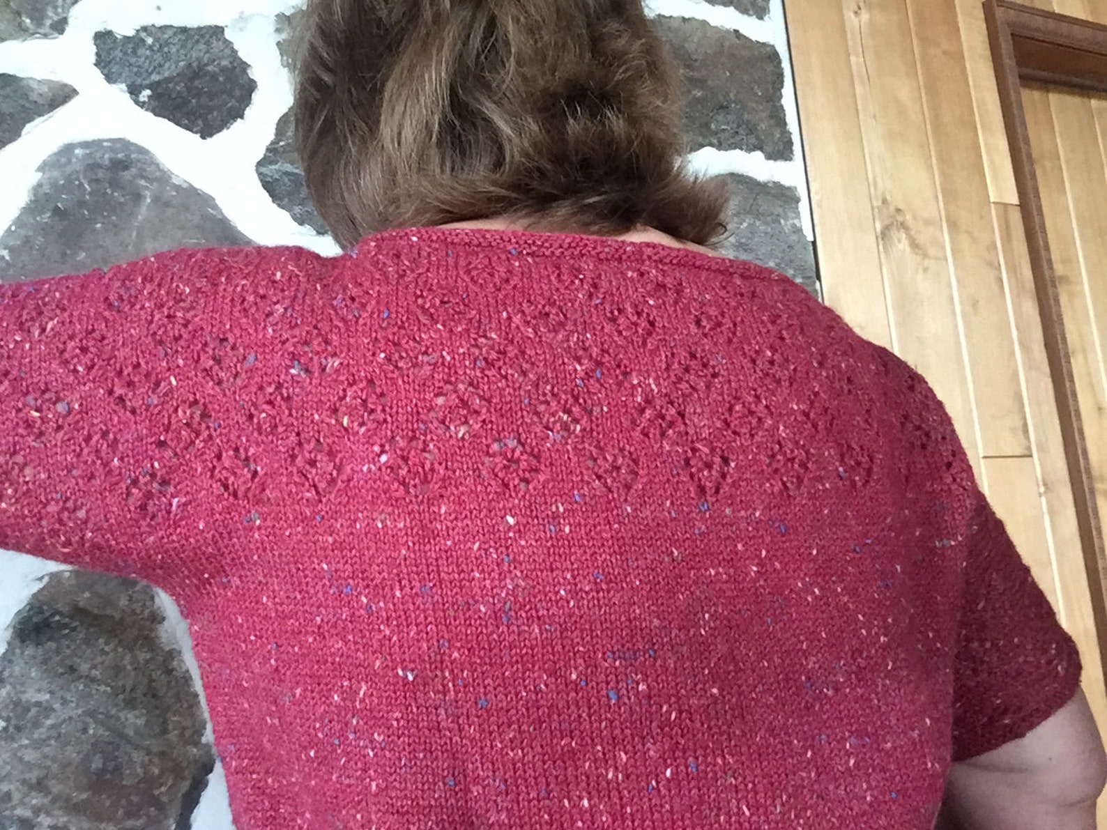 ROSEBUD PDF Knitting Pattern Sweater Sleeveless for Woman - Etsy