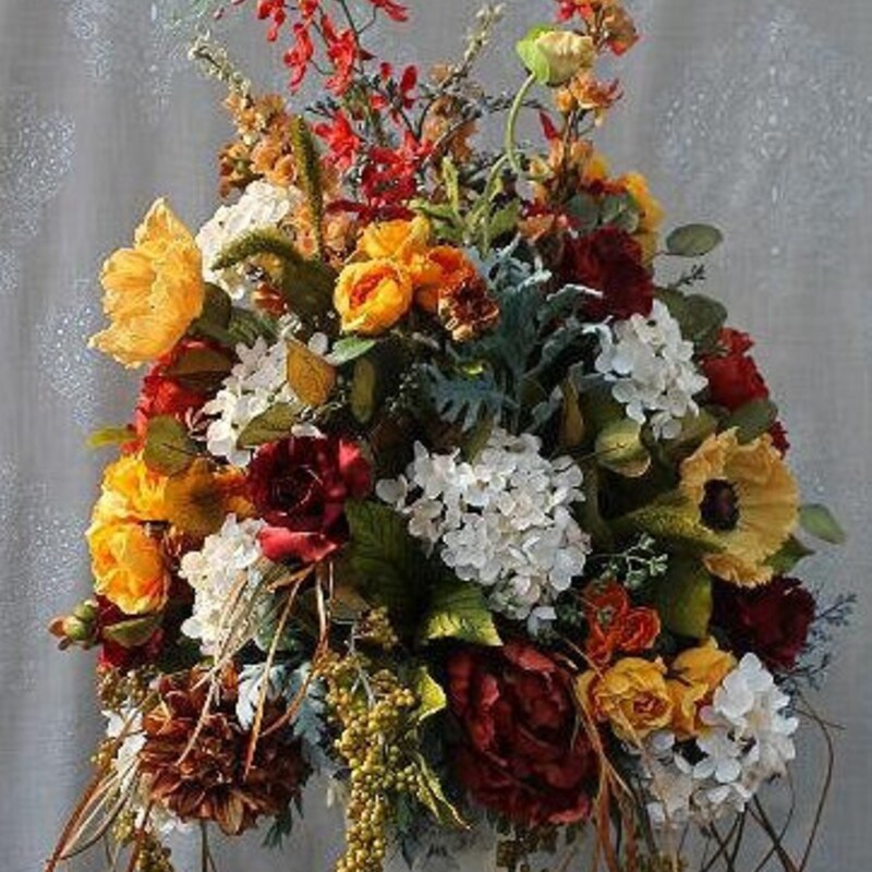 Tuscan Floral Arrangement - Etsy