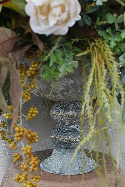 XL TUSCAN FLORAL Arrangement Formal Table Centerpiece Silk - Etsy