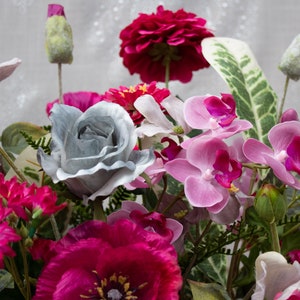 XL SILK Arrangement,silk Floral Design, Large Silk Arrangement, Elegant ...