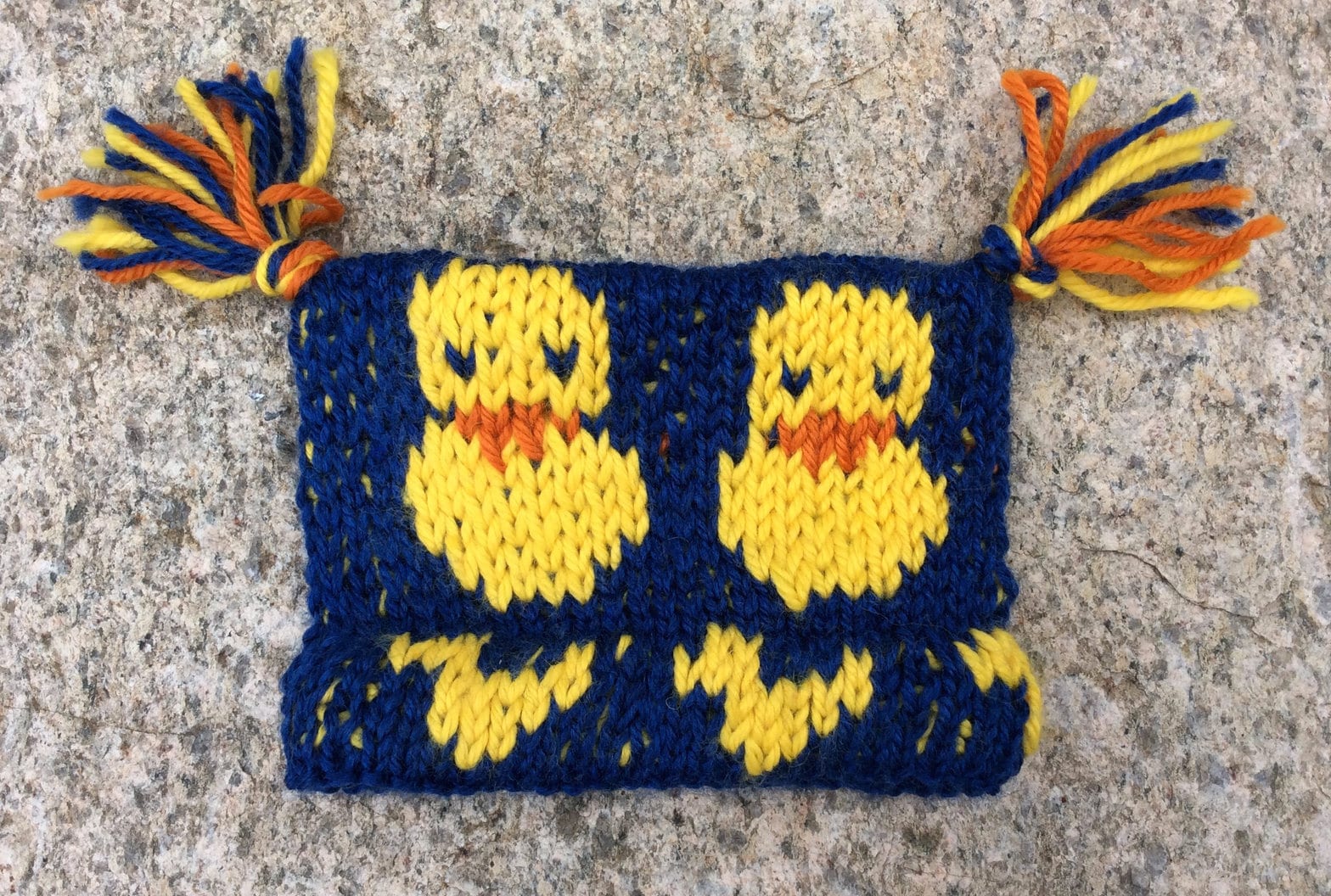 Little Duck Baby Hat Knitting Pattern (PDF Download) - Etsy