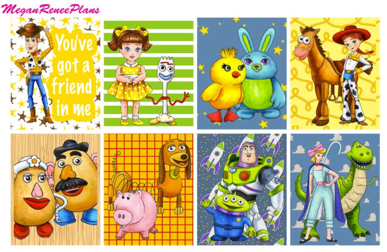 Toy Story Themed Weekly Planner Sticker Kit | Etsy