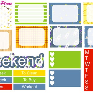 Toy Story Themed Weekly Planner Sticker Kit | Etsy