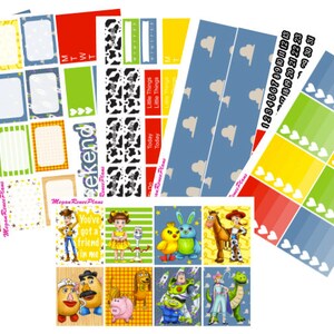 Toy Story Themed Weekly Planner Sticker Kit | Etsy
