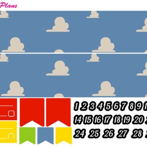 Toy Story Themed Weekly Planner Sticker Kit | Etsy